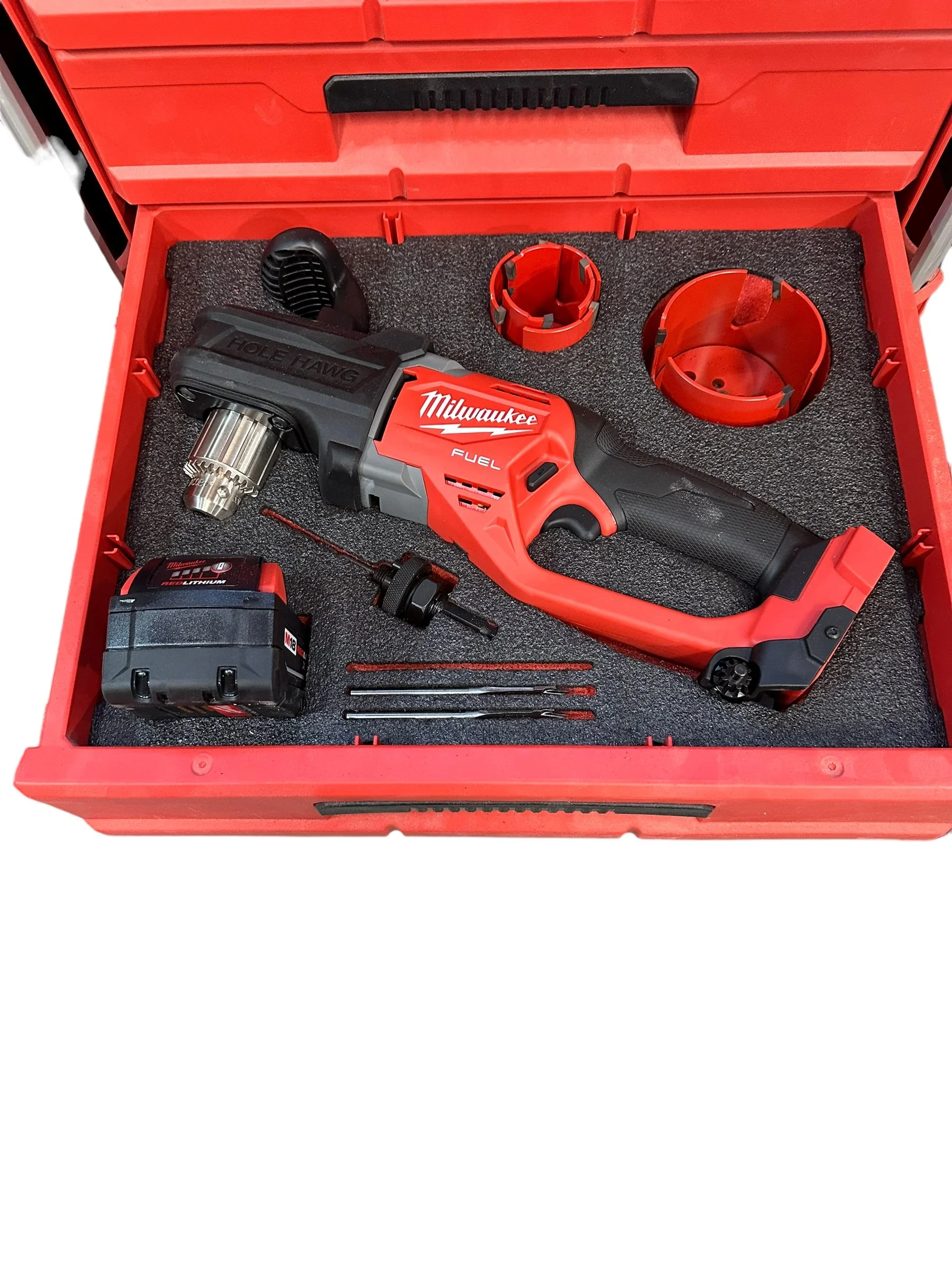 Milwaukee Packout M18 Hammer Combo Kit Insert —Kaizen Foam Inserts Milwaukee Tool Inserts ...
