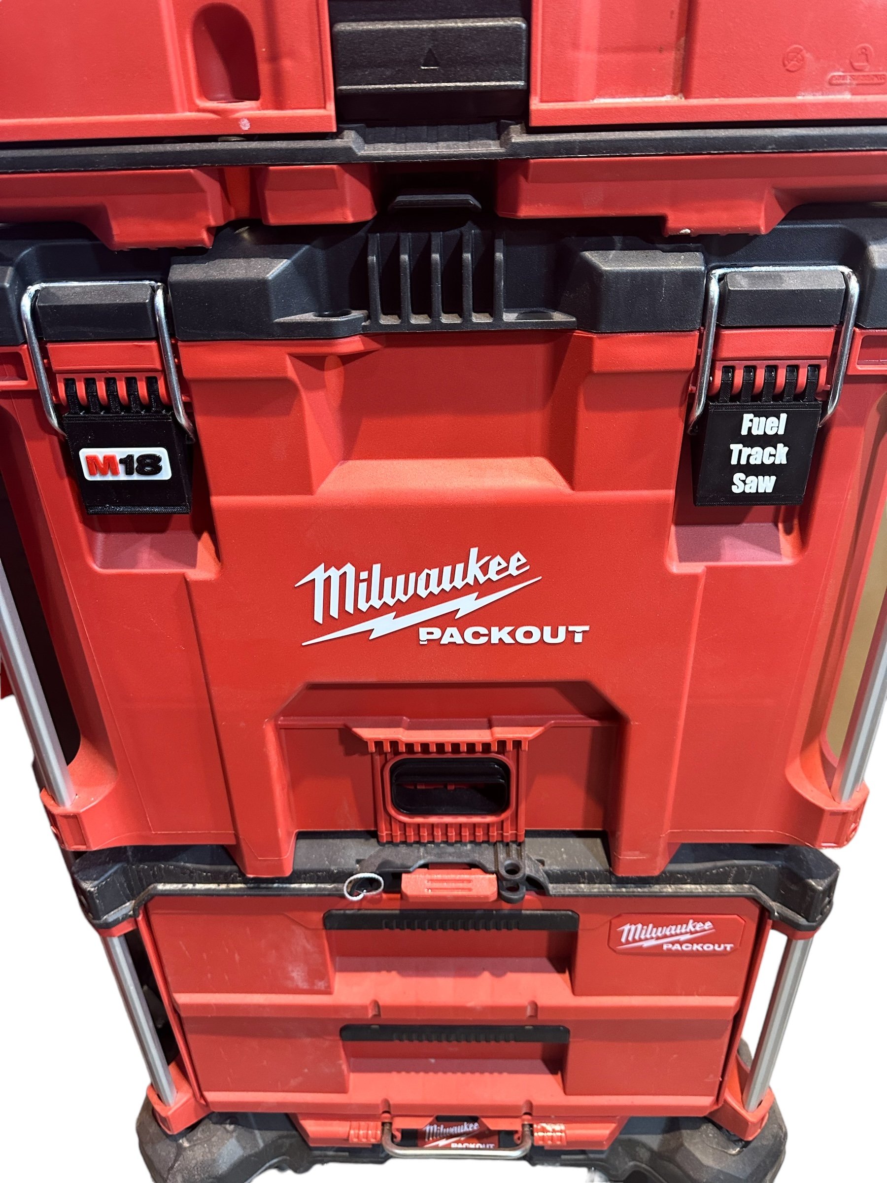 Milwaukee, Makita, Dewalt, Packout Organizer kaizen foam inserts ...