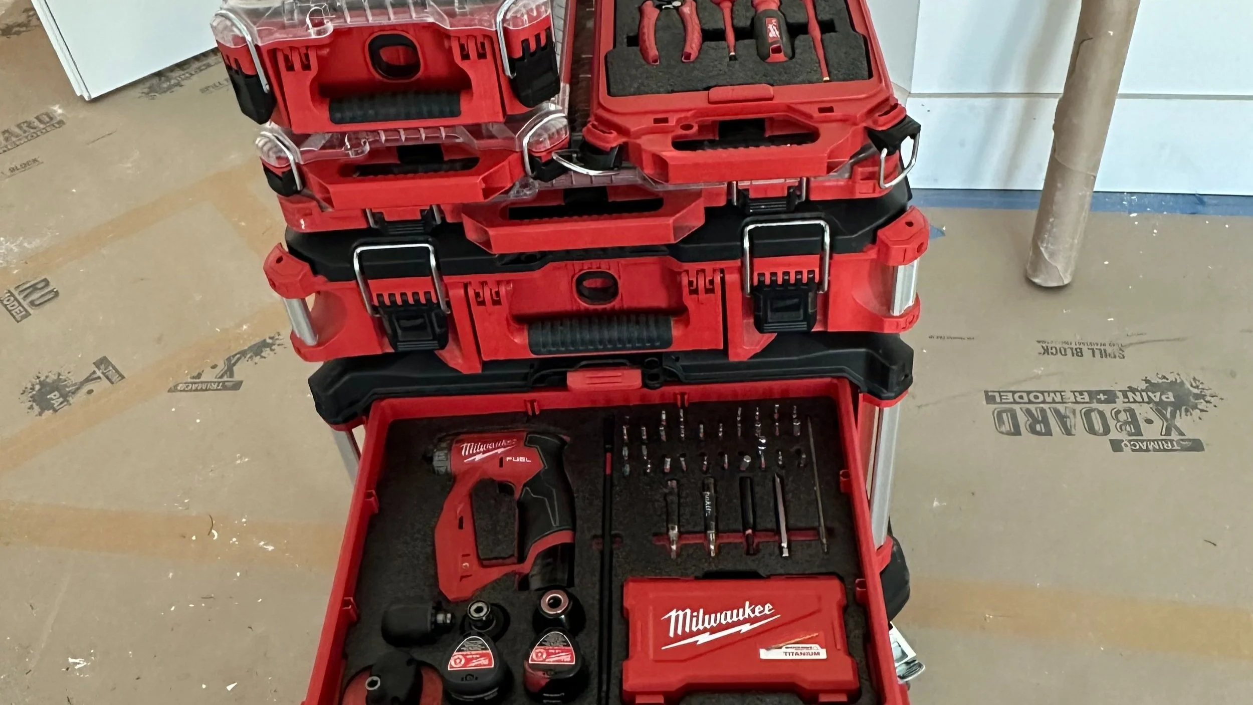 Milwaukee Packout Organizer Inserts —Kaizen Foam Inserts Milwaukee Tool ...