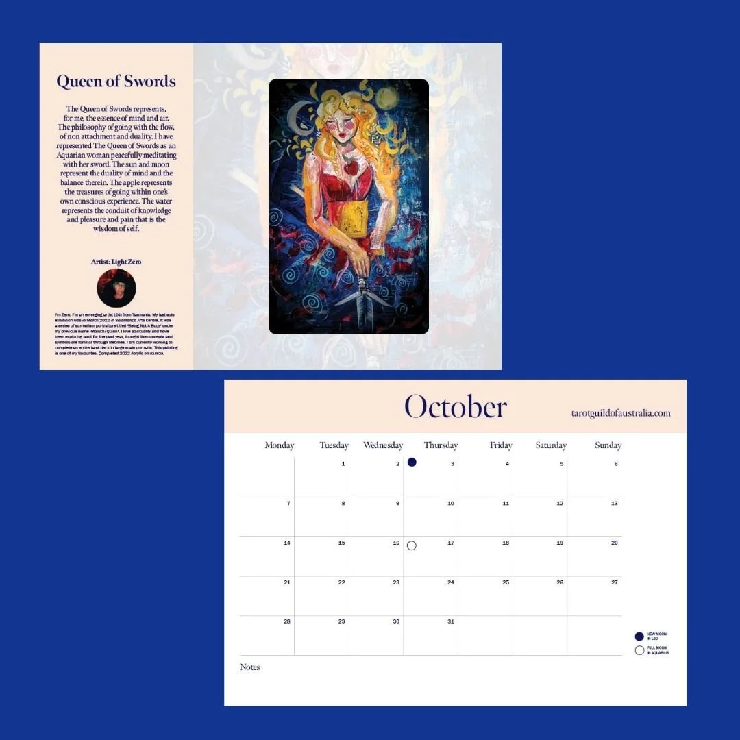 Calendars — Shop — Tarot Guild of Australia