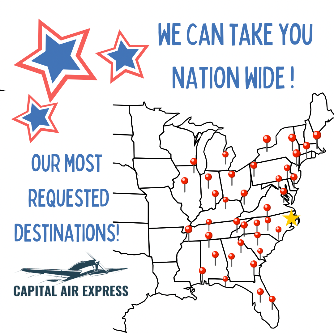 Capital Air Express Atlanta's Private Air Charter Services | On-Demand ...