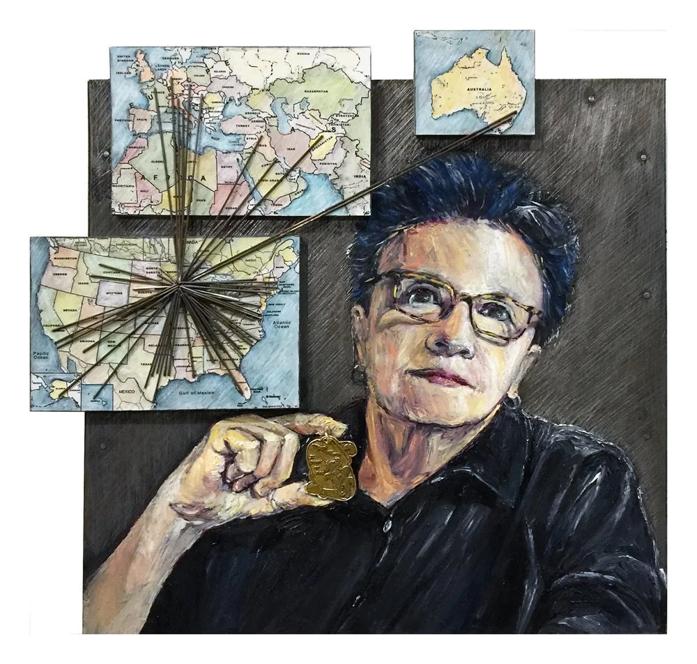Studio Blog 2: Joan of Arc Travels Around the World — Pat Benincasa Art