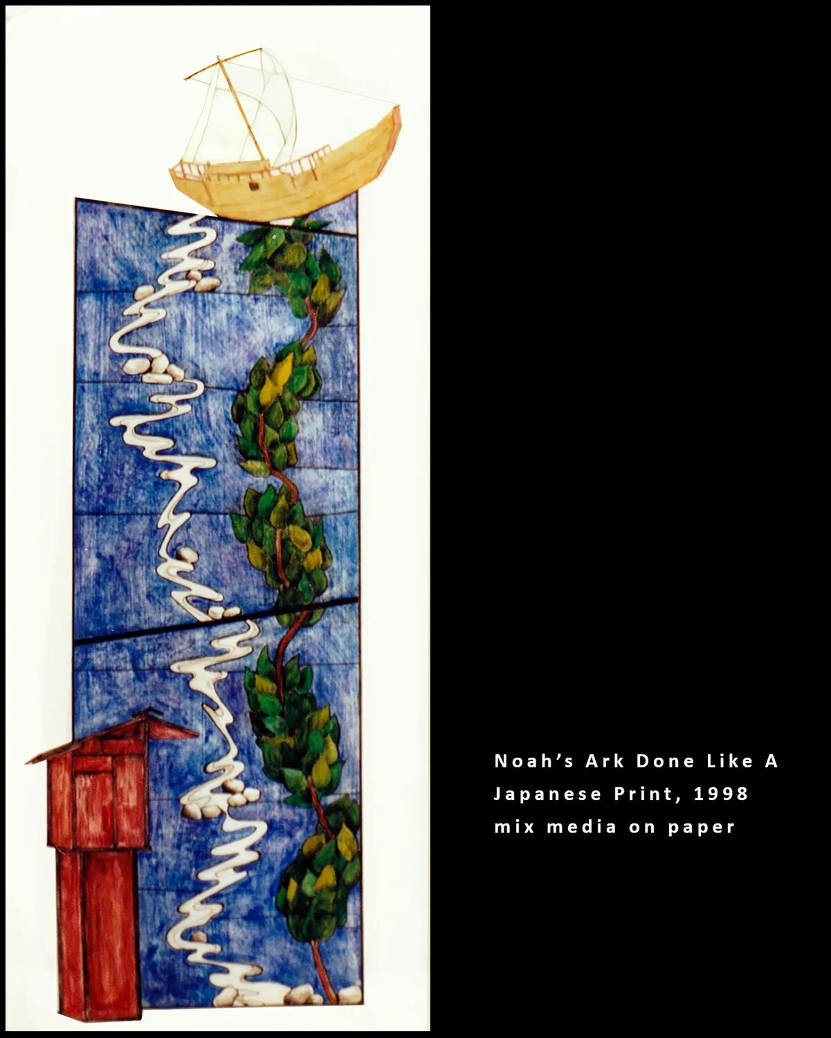 Noah Window — Pat Benincasa Art