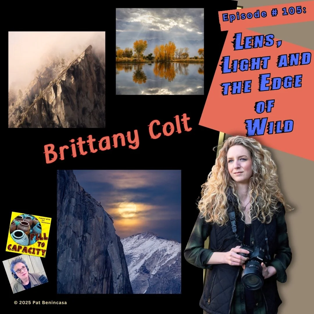 Fill To Capacity Podcast: Bold Stories, Big Impact, and Unstoppable Creativity — Pat Benincasa Art