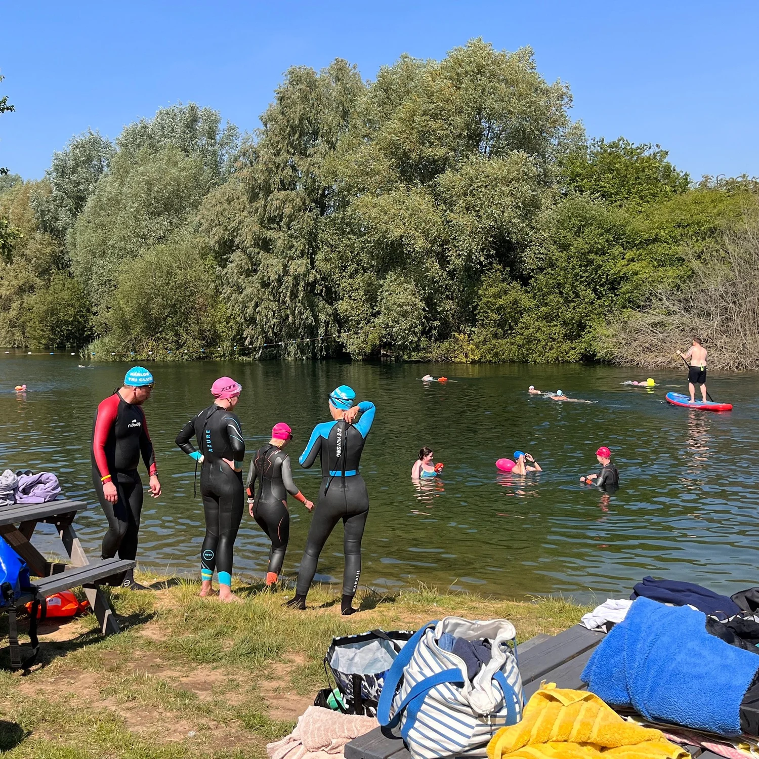 Open Water Swimming at Redricks Lakes, Sawbridgeworth — Redricks Lakes