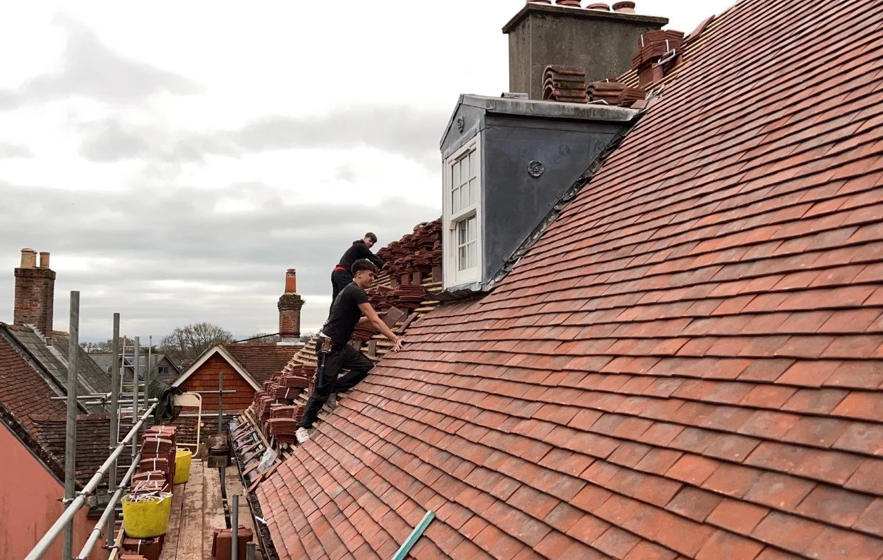 Clay tile roofs — WHITEHORN ROOFING LTD