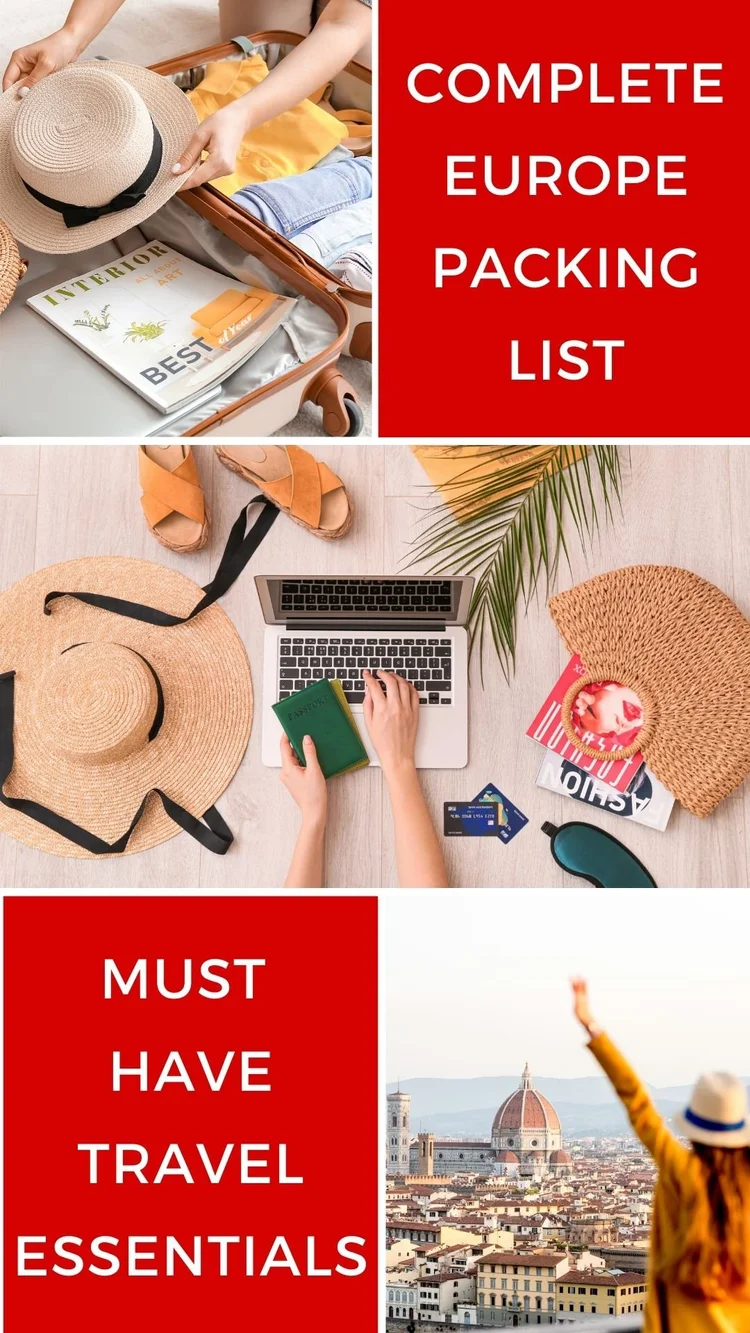 Europe Packing List for Women: Don’t forget these items