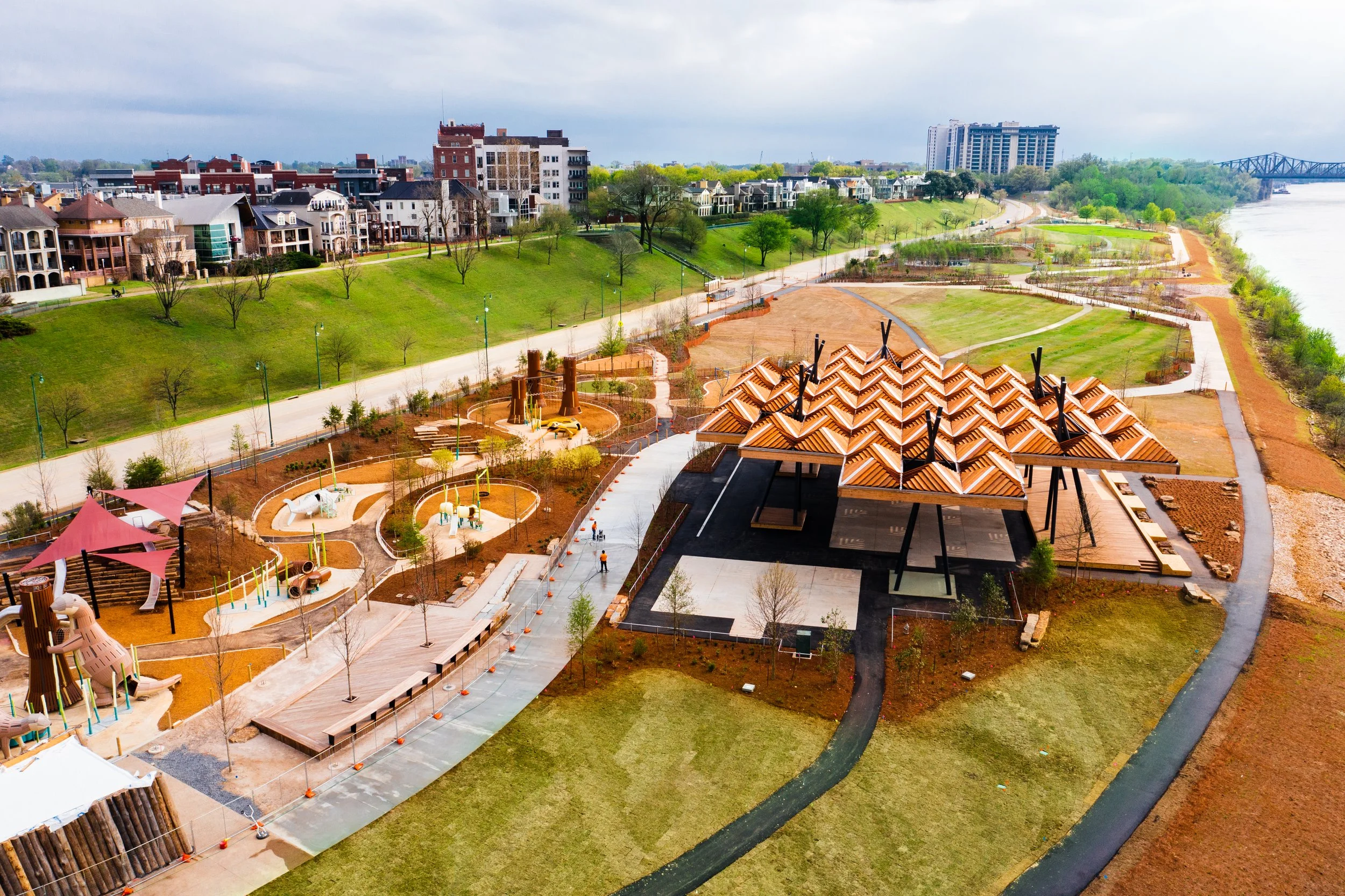 Tom Lee Park Renovations — Allworld