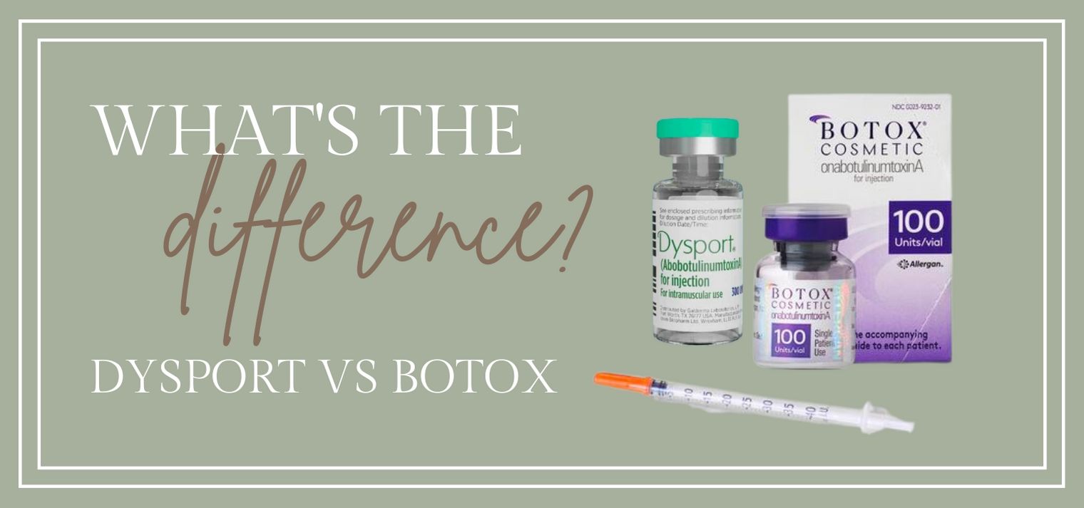 Botox Vs Dysport Whats The Difference — Amy Aesthetics And Wellness