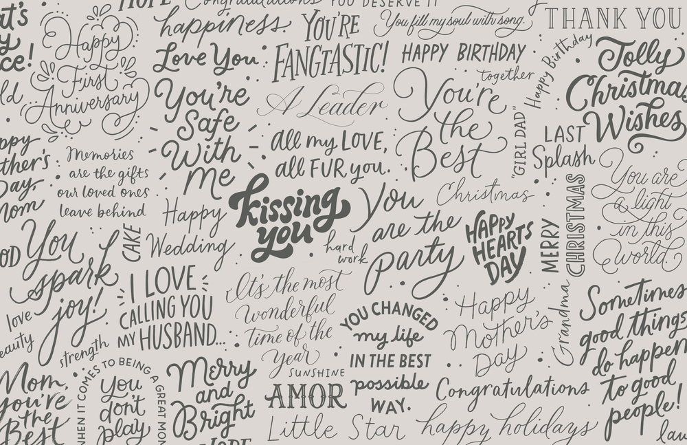 Ariel's Portfolio / Lettering Designer