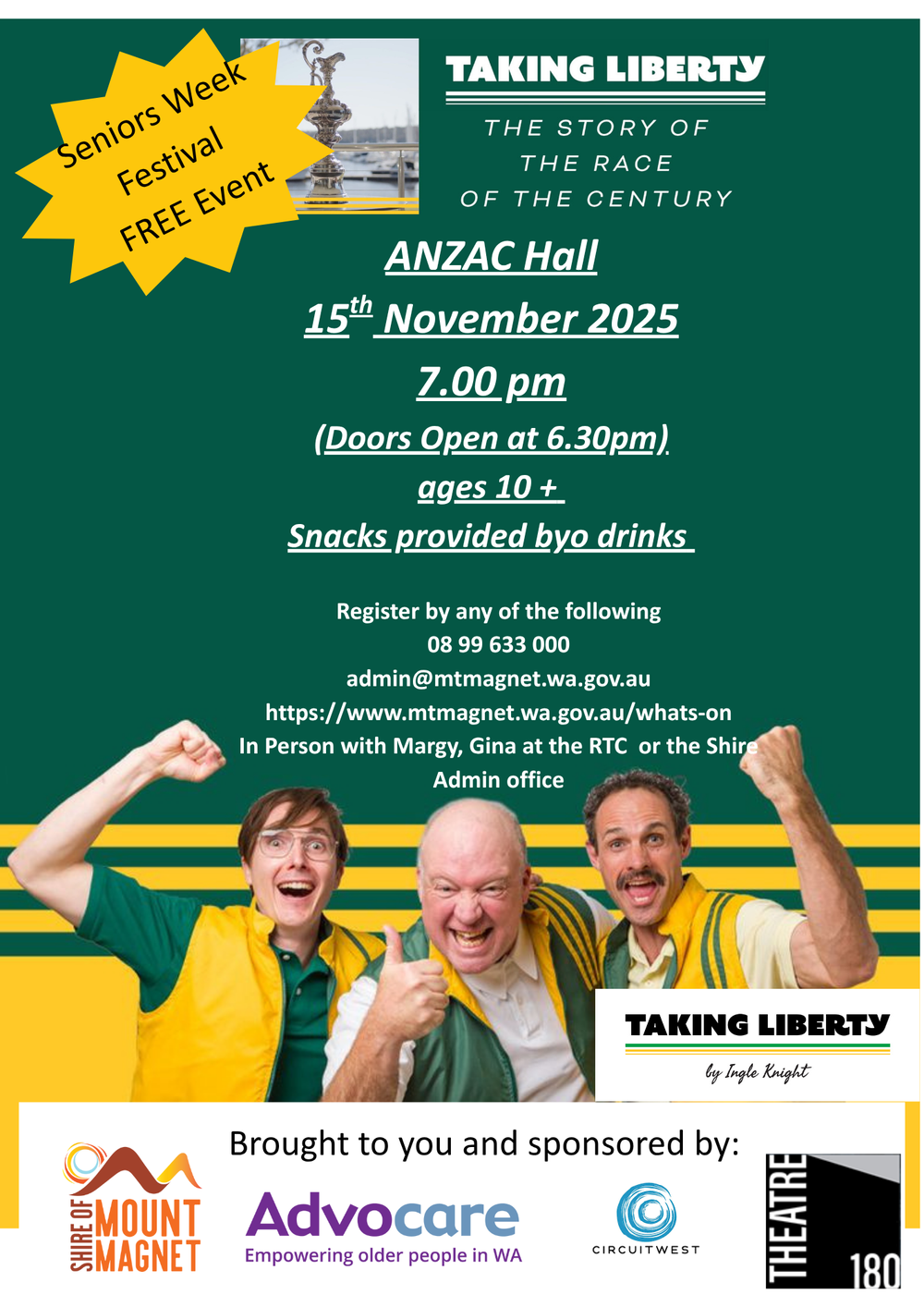 Taking Liberty — Shire of Mount Magnet