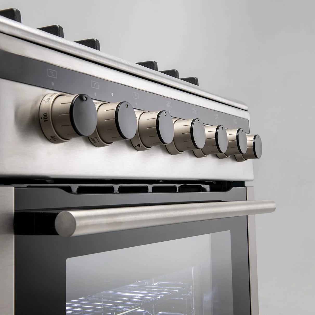 EV600DFSX - 60cm Dual Fuel Freestanding Oven — Euro Appliances