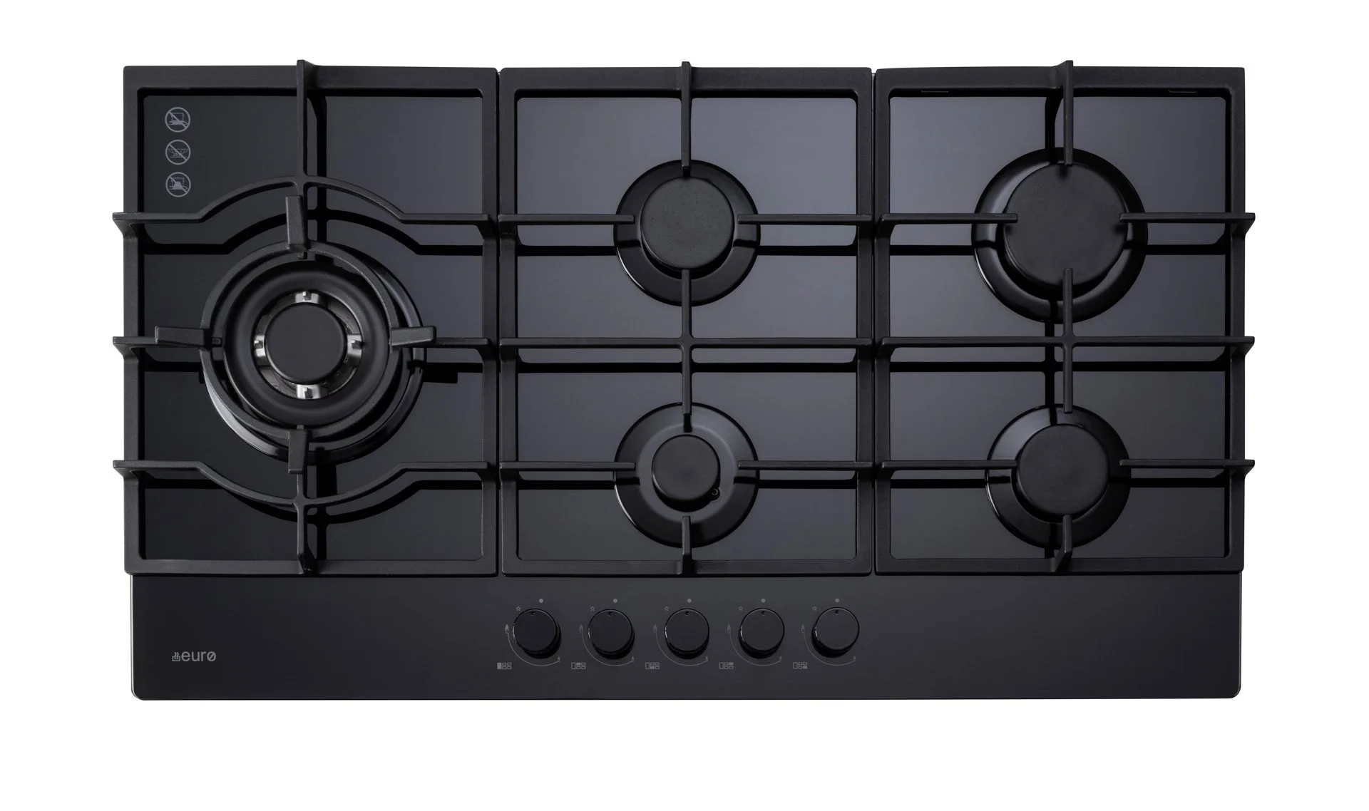 ECT900GBK2 - 90cm Gas on Glass Cooktop — Euro Appliances