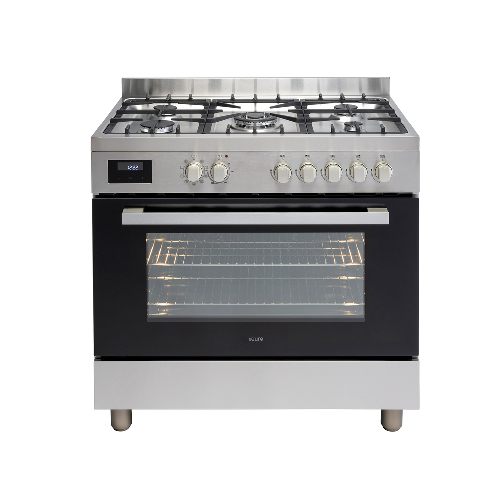 EO90FSDPSX - 90cm Dual Fuel Freestanding Oven — Euro Appliances