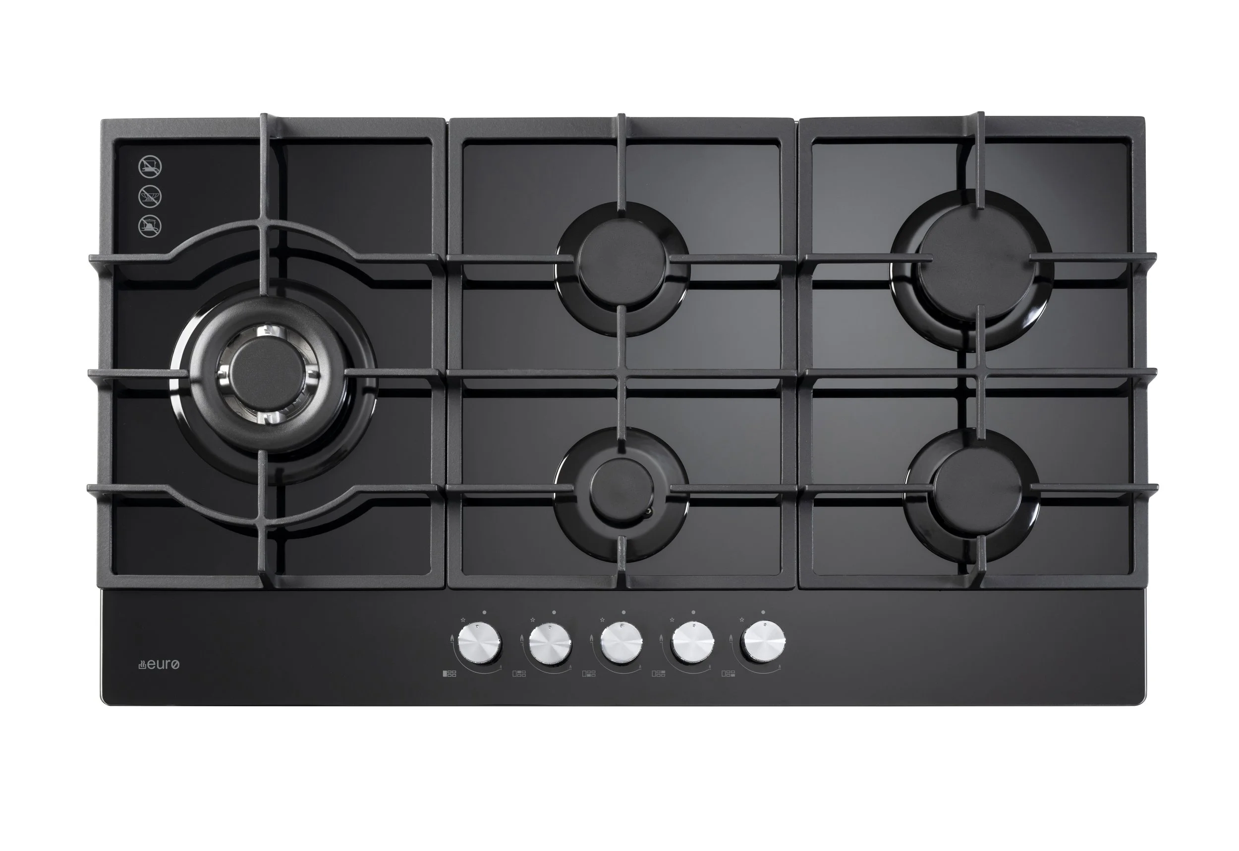 ECT900GBK2 - 90cm Gas on Glass Cooktop — Euro Appliances