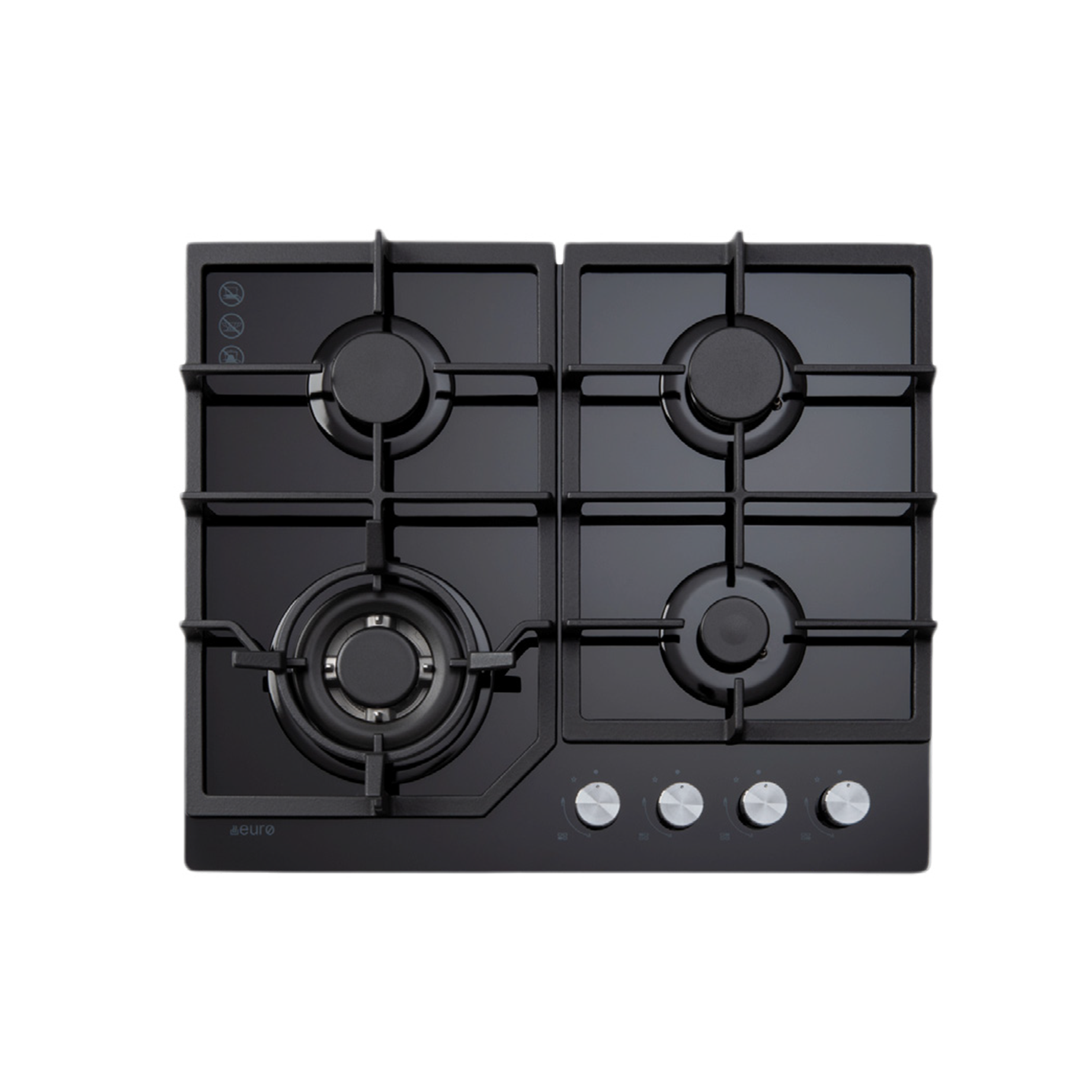 ECT600GBK2 - 60cm Gas on Glass Cooktop — Euro Appliances