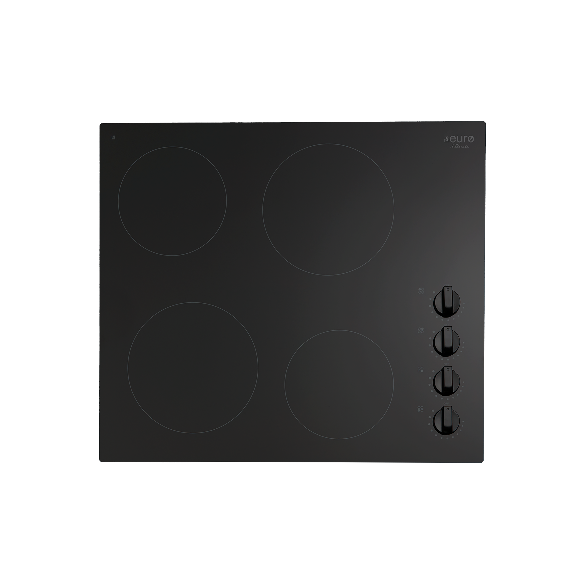 ECT600CB - 60cm Ceran Touch Electric Cooktop — Euro Appliances