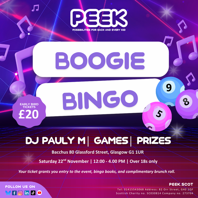 Boogie Bingo — PEEK