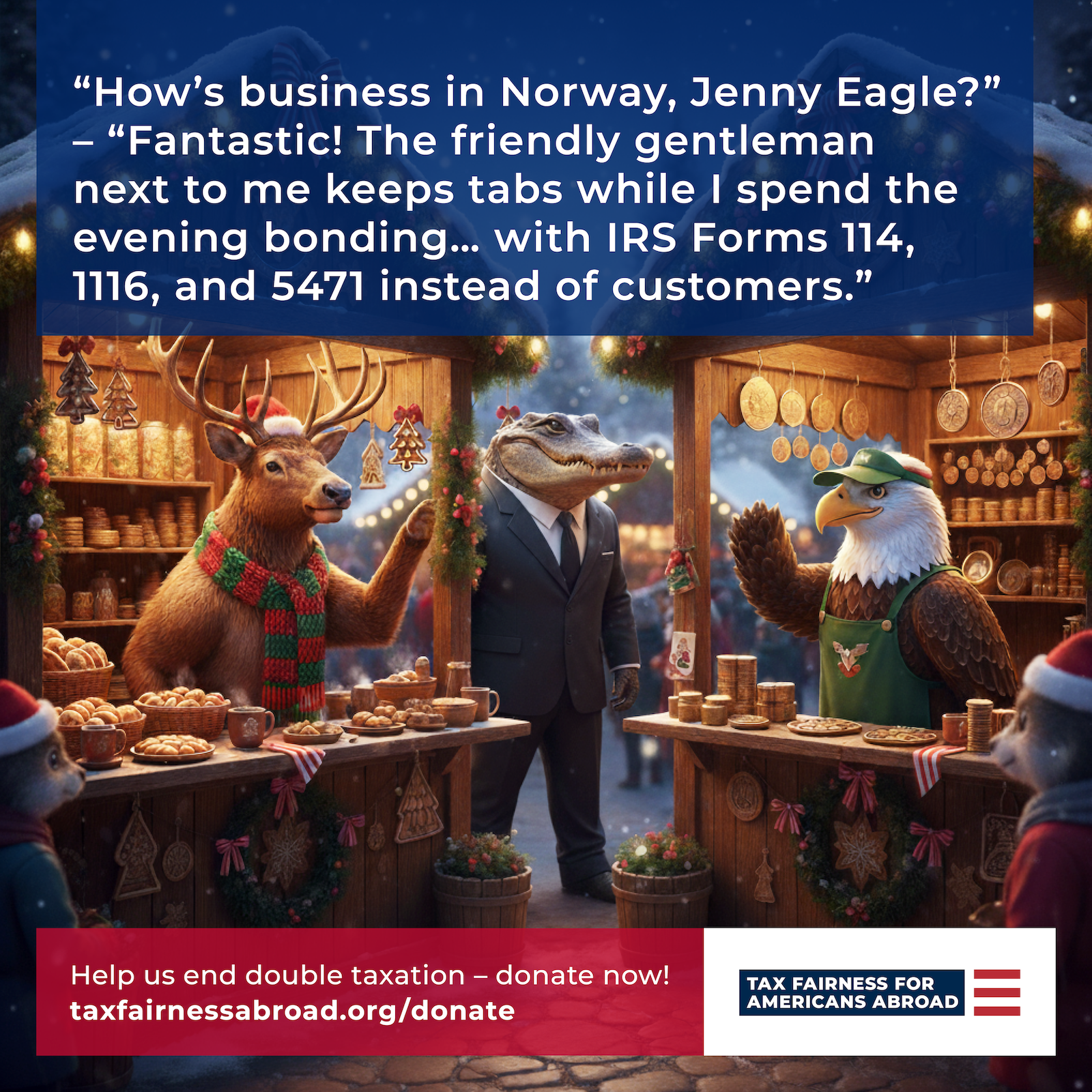 Hear this: Double taxation hurts American workers and businesses. Duh ...