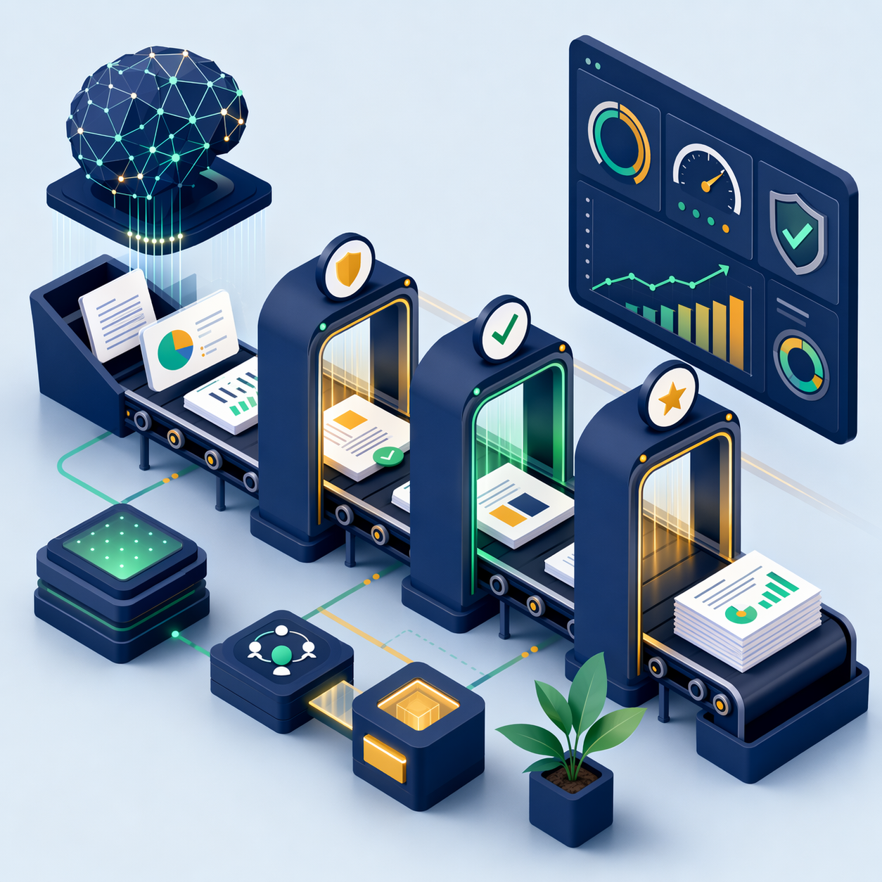 Building a governed, 200-asset AI programme in a month: architecture ...