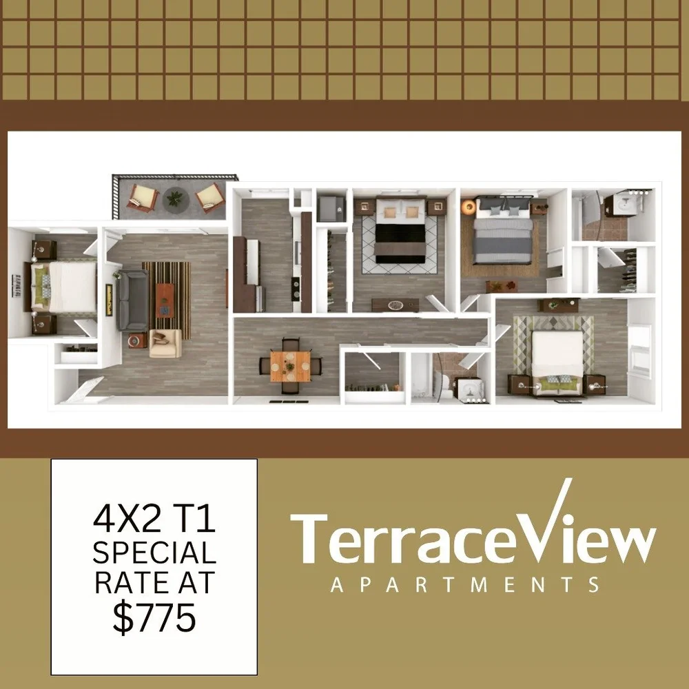 Terrace View - Blacksburg Apts near VA Tech