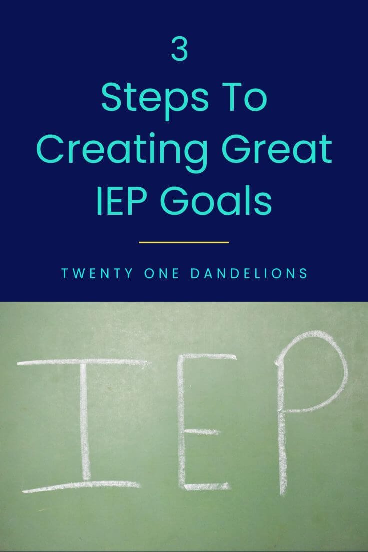 3 Steps To Creating Great IEP Goals: A Guide For Moms Of Children With ...