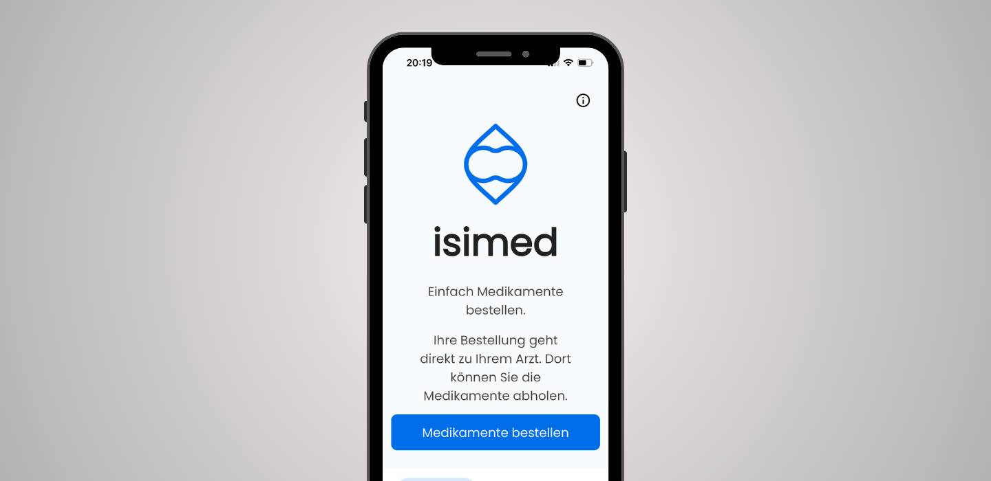 Ihre einfache App für den Bezug von Medikamenten