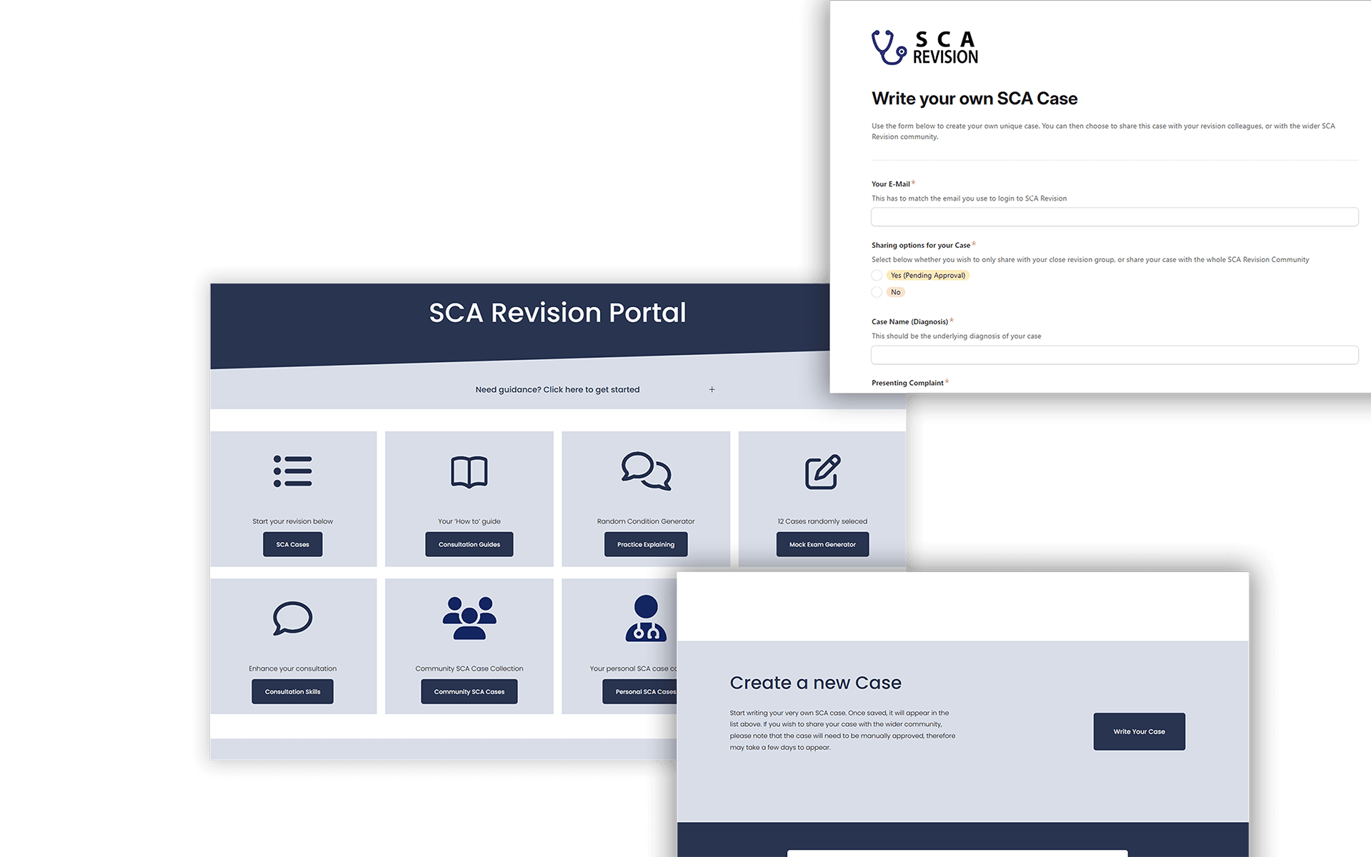 SCA Cases Features — MRCGP SCA Exam Revision Cases