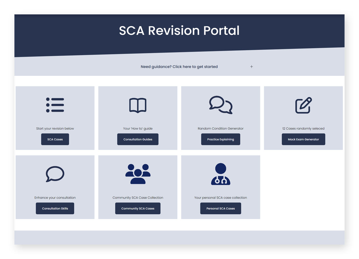 Write & Share Your Own Cases — MRCGP SCA Exam Revision Cases