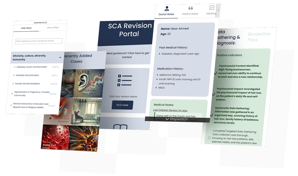 MRCGP SCA Revision: 350+ SCA Cases | 70 SCA Videos