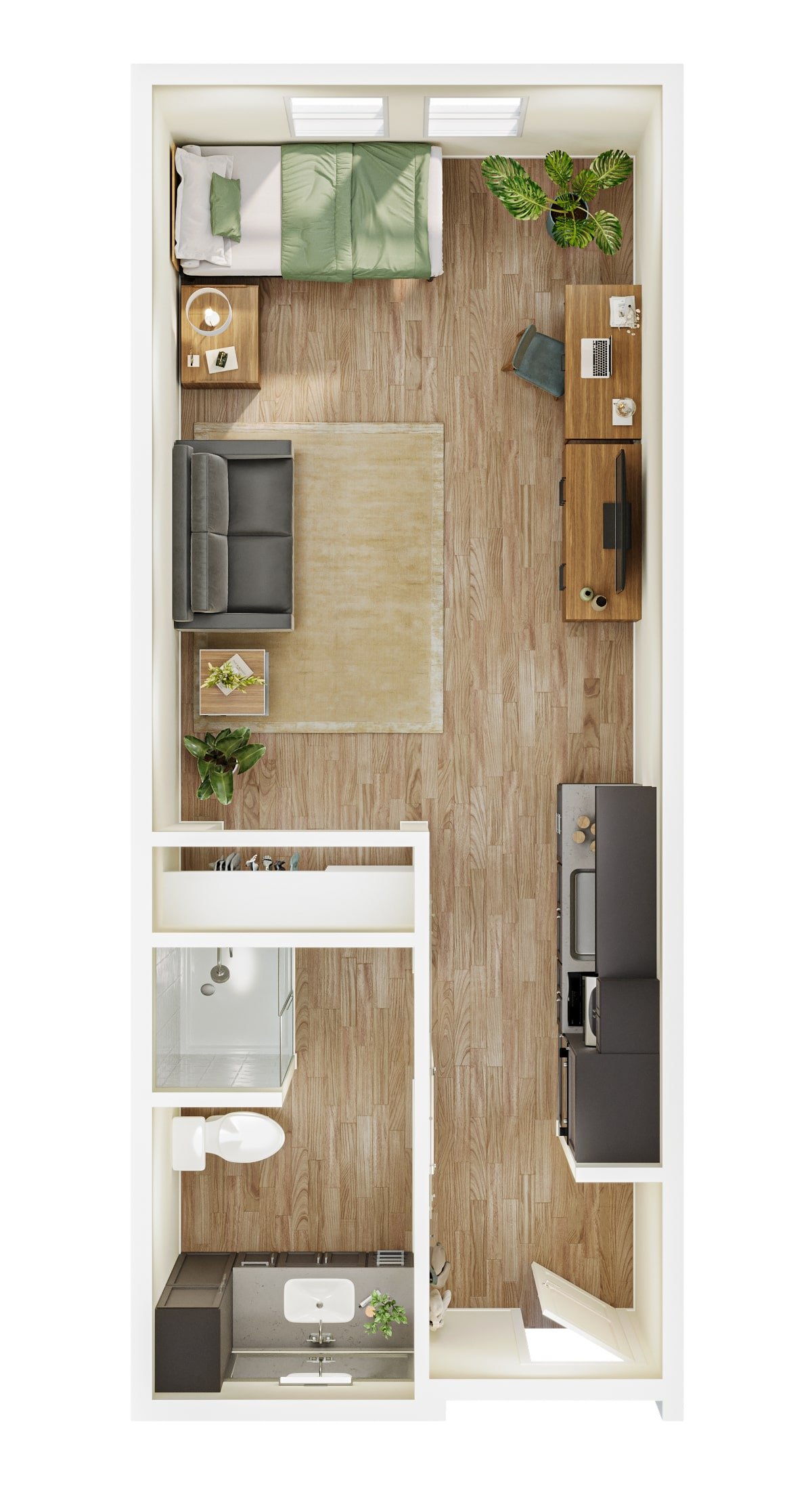 Floor Plans — Ivory University House