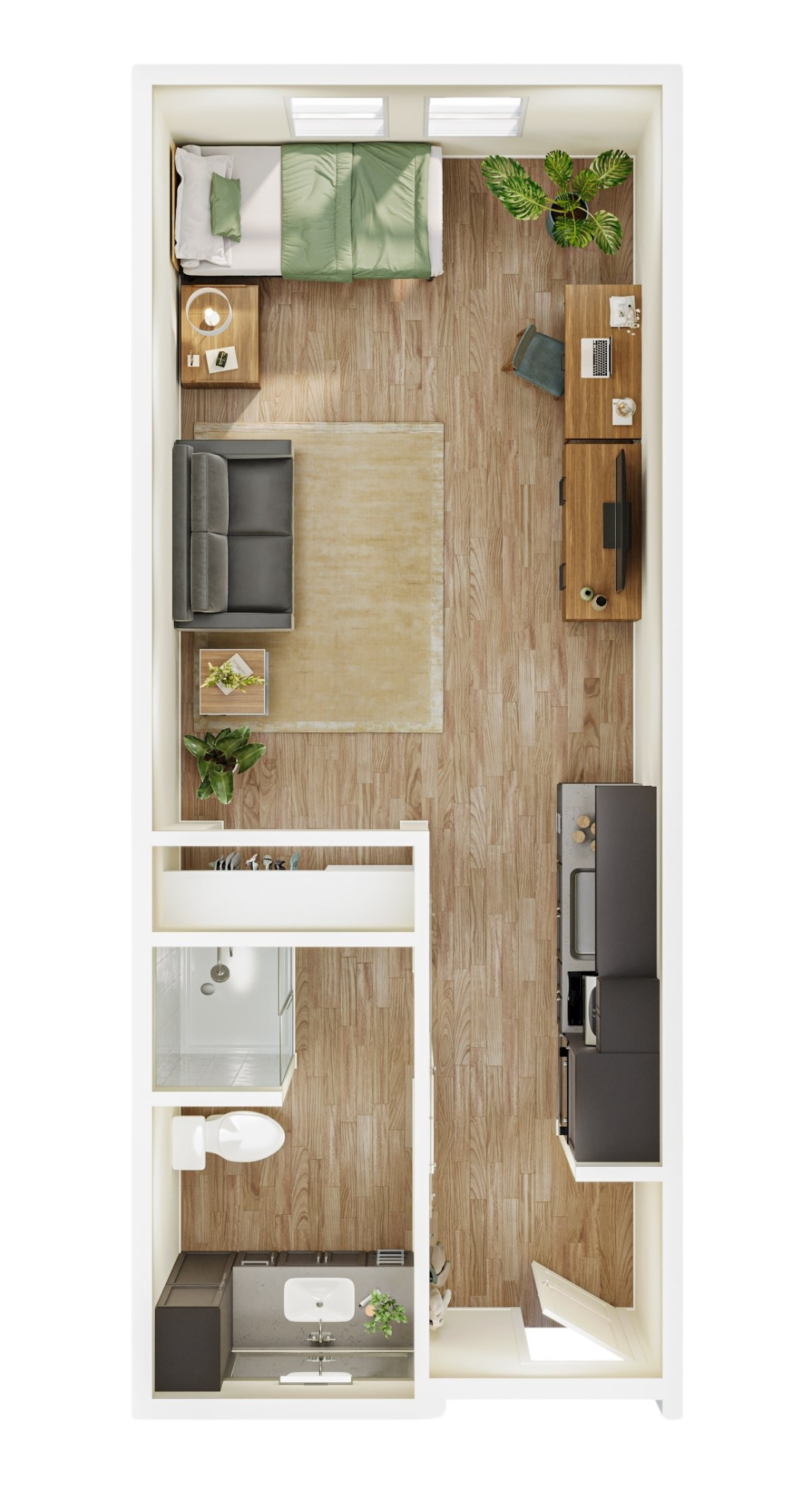 Floor Plans — Ivory University House