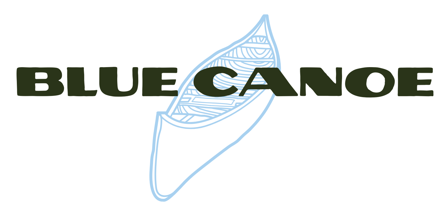 Blue Canoe Logo Mouse Pad