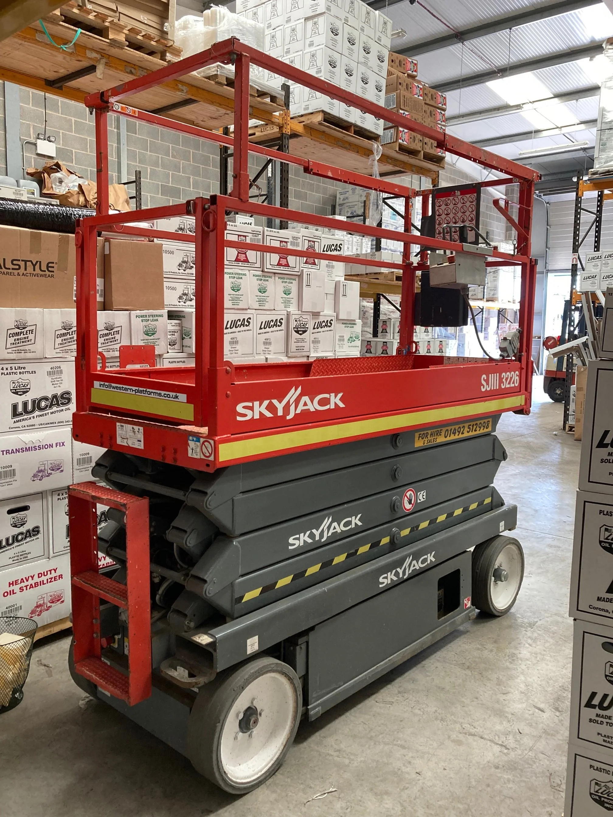 Self-Drive Cherry Picker Hire | Colwyn Bay — Western Platforms