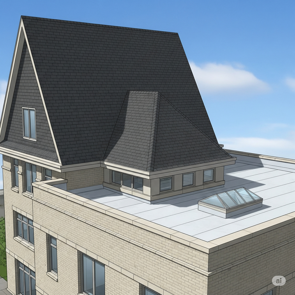 Types of roofs — PARTS OF A ROOF