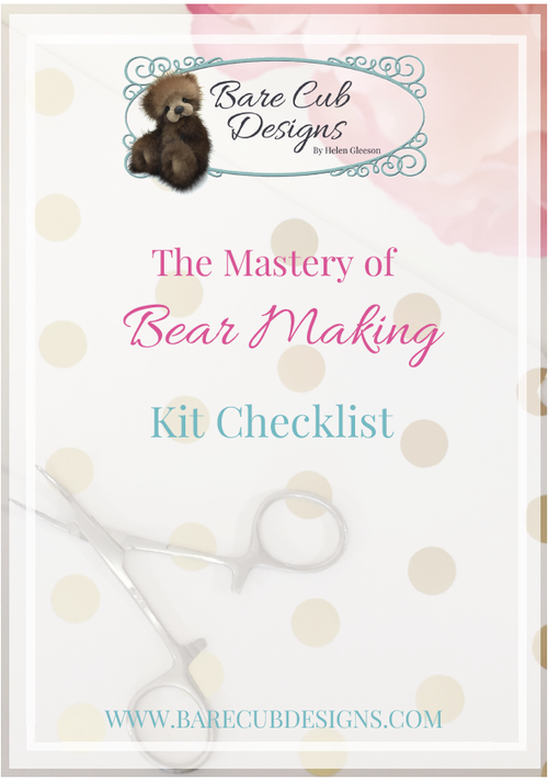 Bear making, teddy bear making, artist bear making, learn to make bears ...