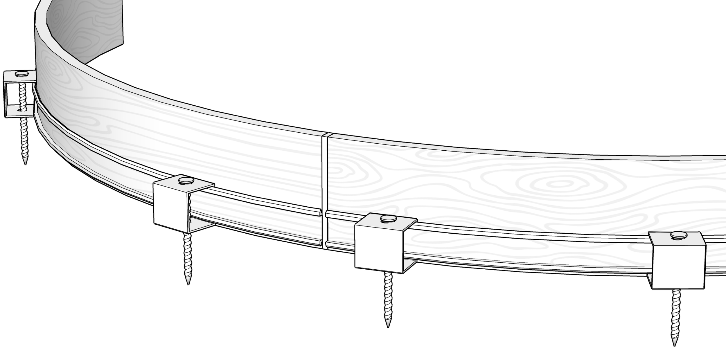 Plastic Landscape Edging | Plastic Garden Edging Bunnings | Hedge — Hedge