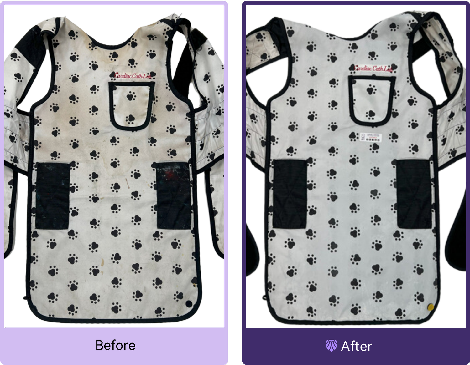 Our Services: Lead Apron Cleaning, Disposal & Management