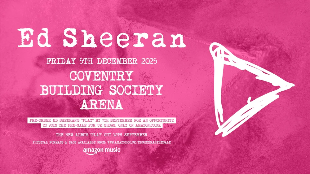 Ed Sheeran — Coventry Building Society Arena