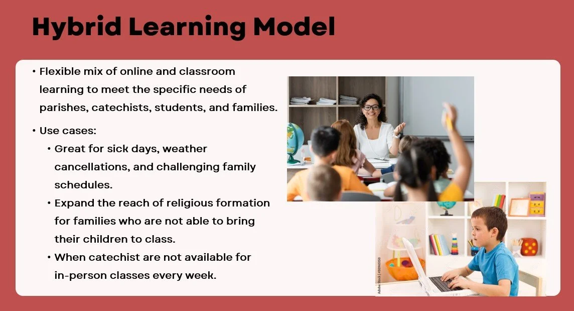 Student Learning Options — FACTS - My Catholic Faith Delivered