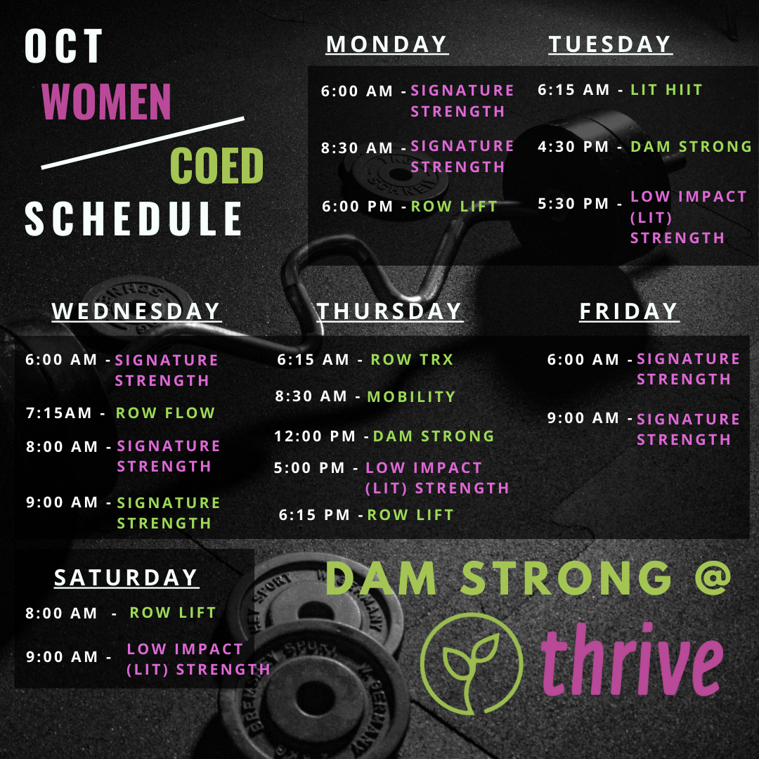DAM STRONG — Thrive Fitness