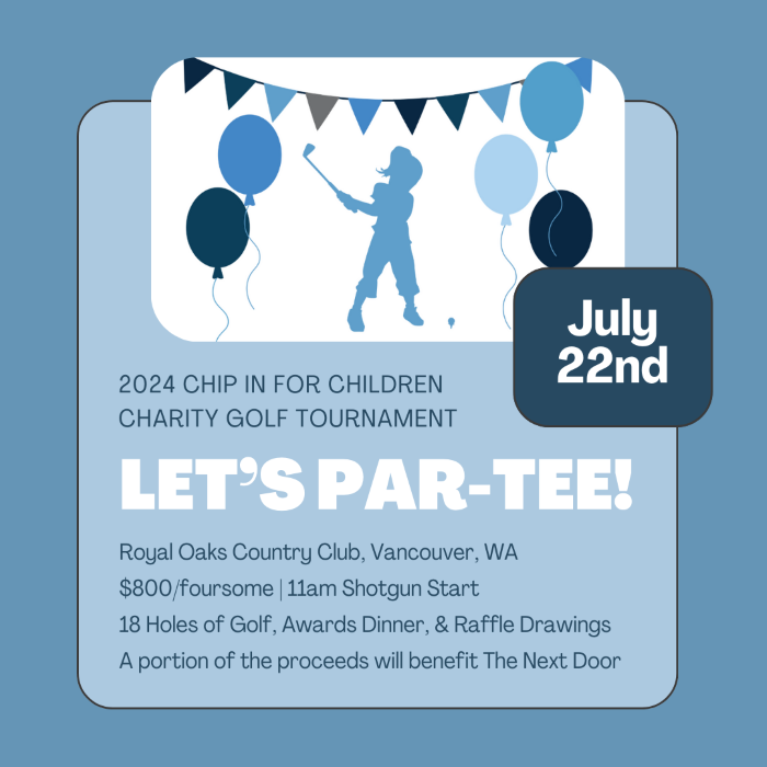 Chip In for Children Charity Golf Tournament to Benefit The Next Door ...