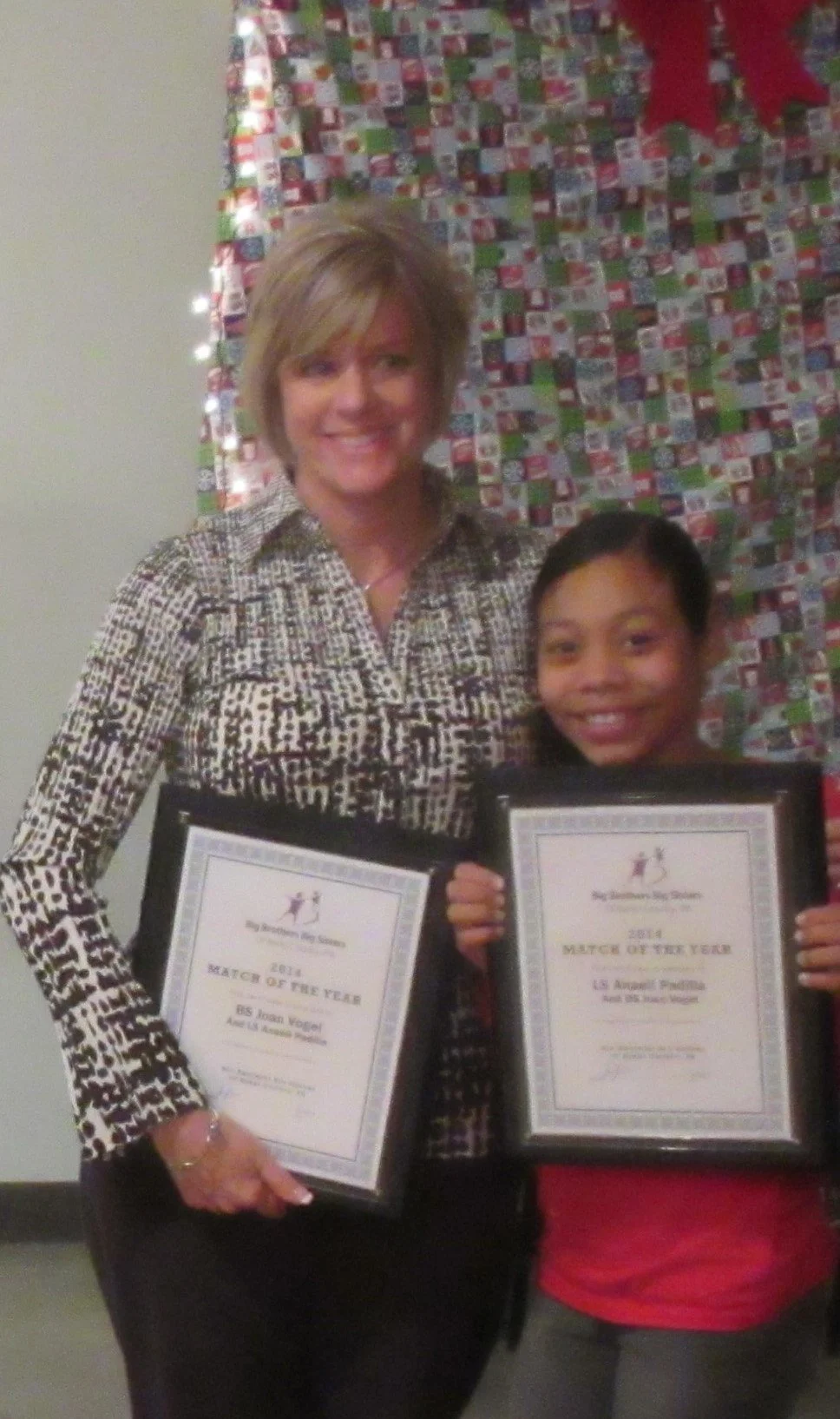 Little Sister Anaeli and Big Sister Joan…Now & Then — Big Brothers Big ...