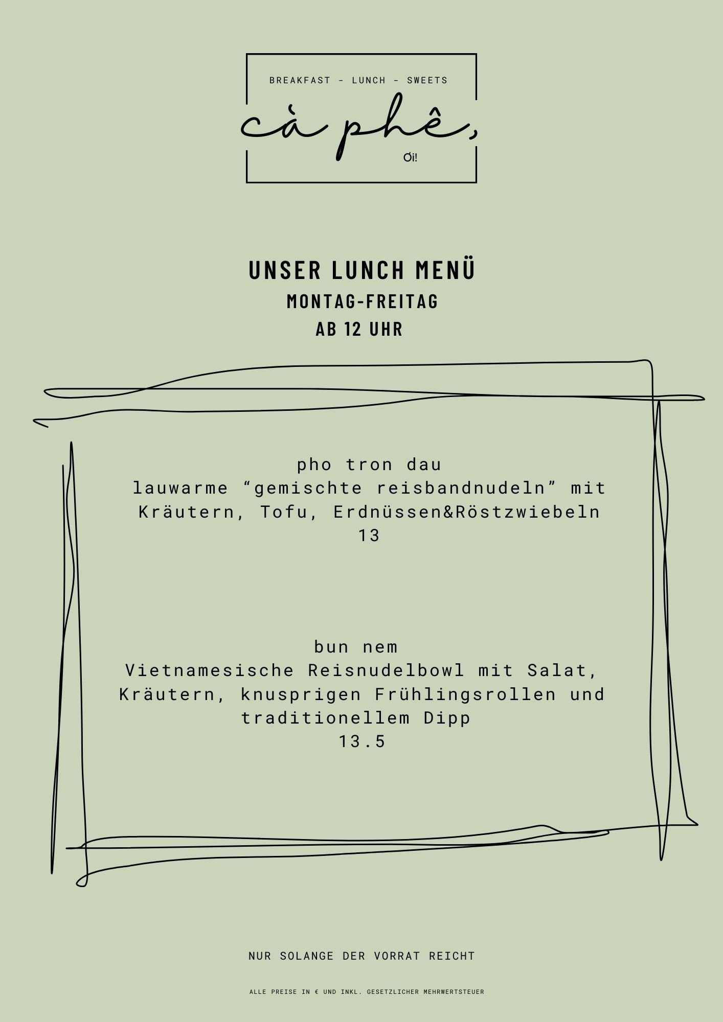 ca phe, oi | Café in Frankfurt-Sachsenhausen