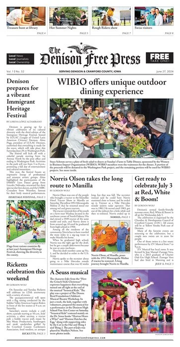 The Denison Free Press - Newspaper Serving Denison and Crawford County ...
