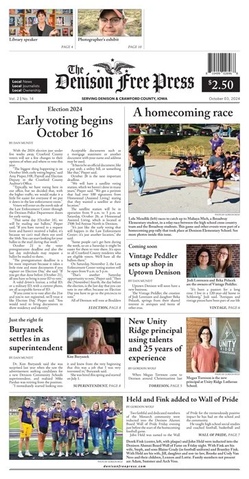 Obituaries — The Denison Free Press - Newspaper Serving Denison and ...