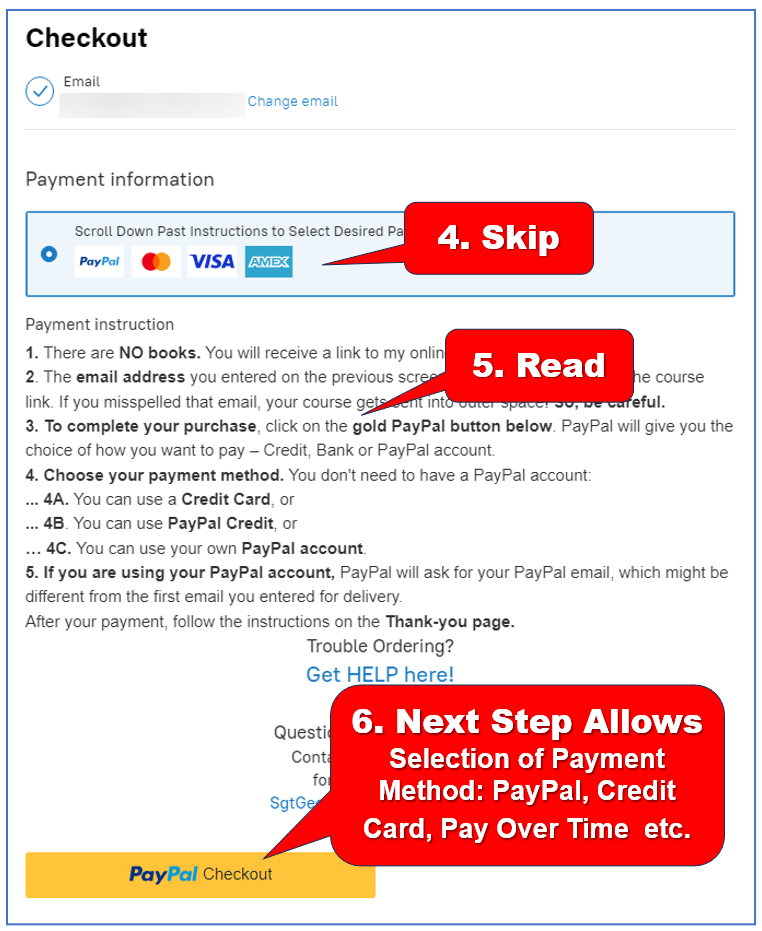 Ordering Help — SgtGodoy.com