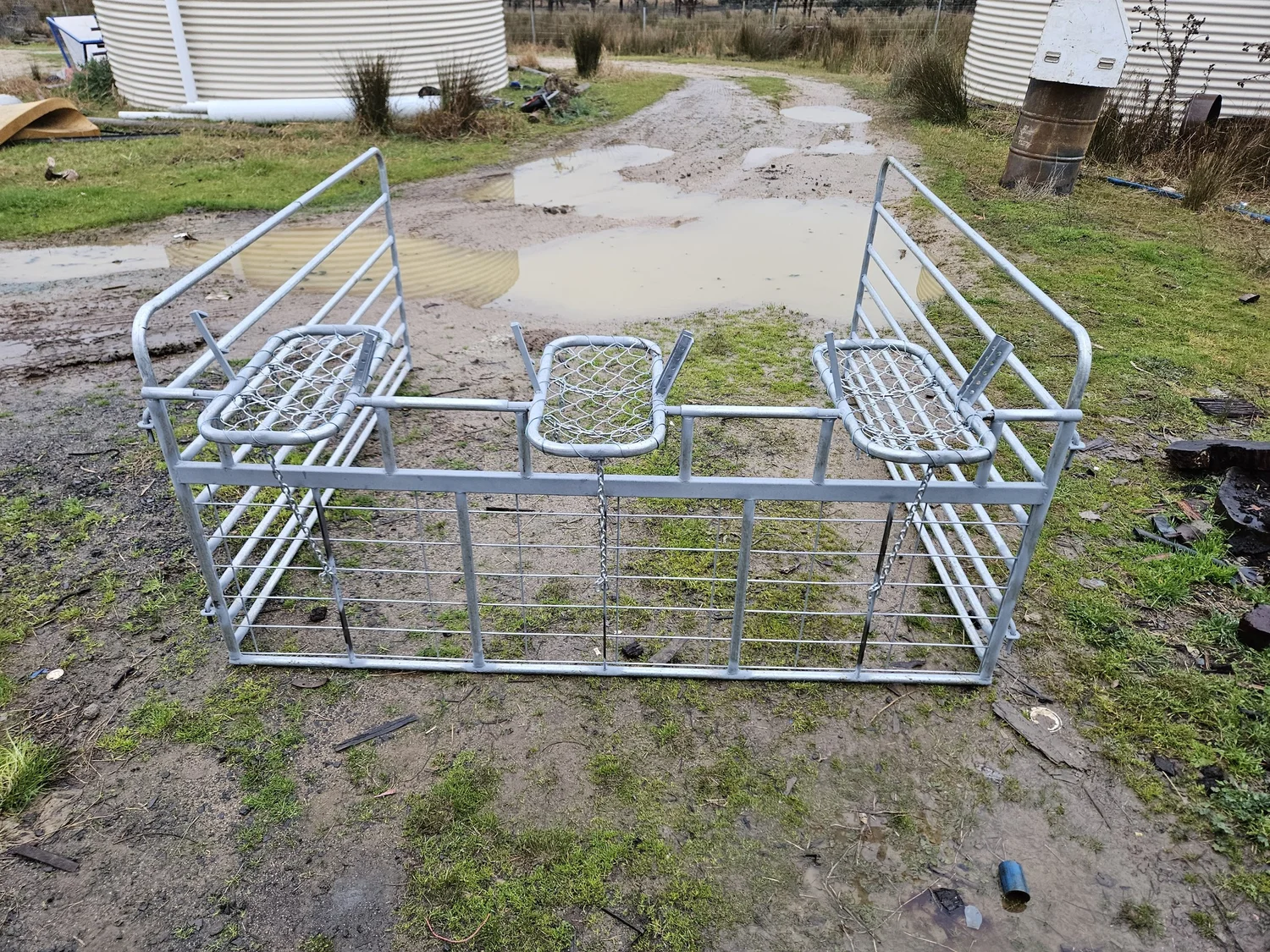 Premium Lamb Marking Cradles — Dusty Rural Contracting