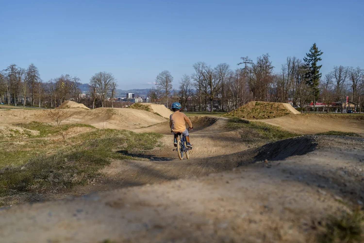 Pumptrack Bern Viererfeld — Bärner Mamis
