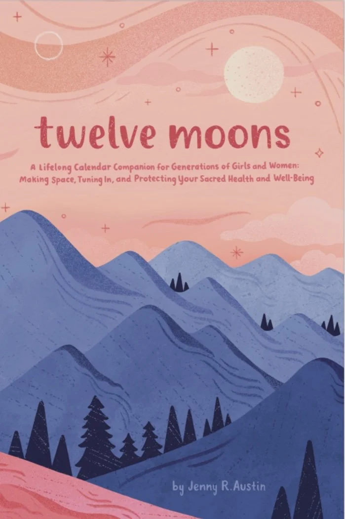 How to Buy the Twelve Moons Lifetime Calendar Book for Periods and Menopause by Jenny Austin ...